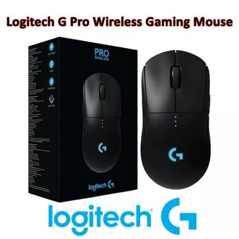 Jual Mouse Gaming Wireless Logitech G Pro Wireless | Shopee Indonesia