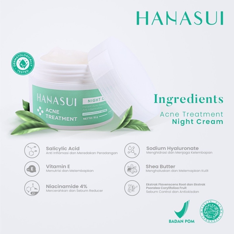 Jual HANASUI Acne Treatment | Flawless Glow 10 Series | Acne Spot ...