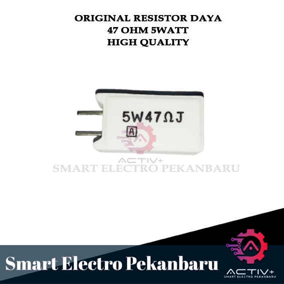 Jual ORIGINAL RESISTOR 5W 47 OHM RESISTOR 47OHM MODEL NOBLE RESISTOR 5 WATT 47 OHM RESISTOR ...