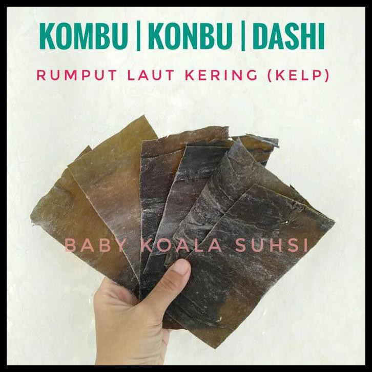 Jual SPECIAL Kombu | Konbu | Dashima | Kelp | Rumput Laut Kaldu | Dry Seaweed Dashi | Shopee ...