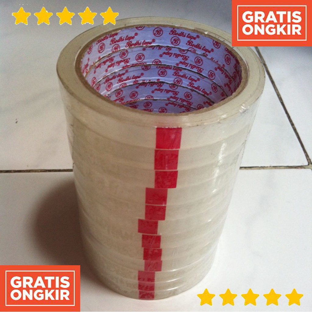 Jual LAKBAN BENING 12MM X 70 YARD - LAKBAN 12MM X 70 YARD - LAKBAN 1/2 ...