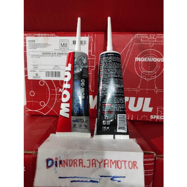 Jual oli gear oli gardan Motul 120 ml 100% original for all matic ...