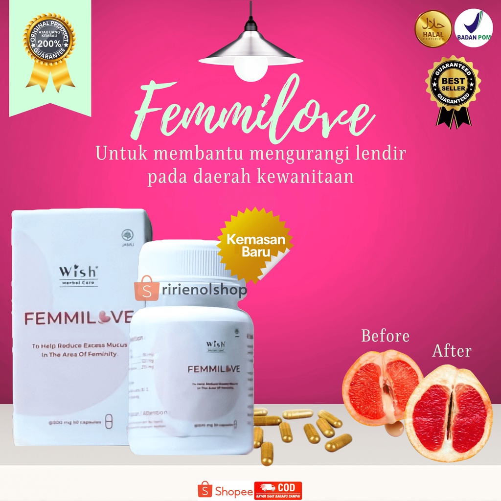Jual Femi love herbal wish boyke femmi love herbal care femilove herbal ...