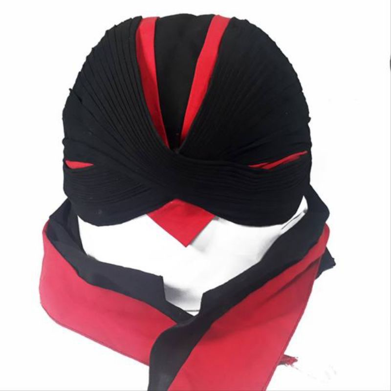 Jual Blangkon jogja lipat sliwir motif garis merah | Shopee Indonesia