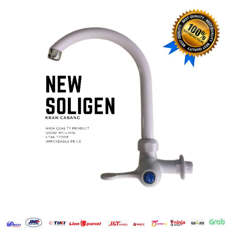 Jual New Soligen Kran Angsa pvc W1/Kran sink/Kran Bak cuci piring ...