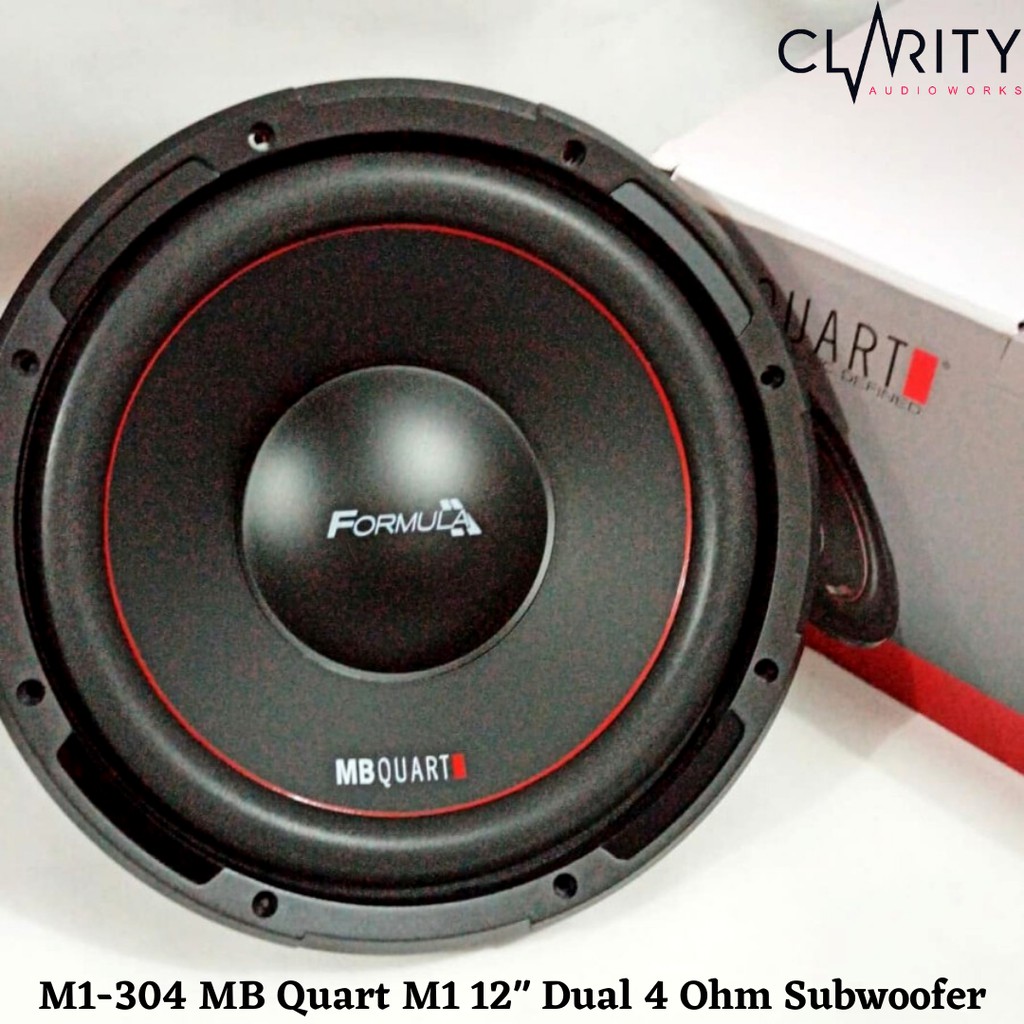 Jual Subwoofer MB QUART M1-304 Dual 4 400 Ukuran 12 Inch ~ ORIGINAL ...