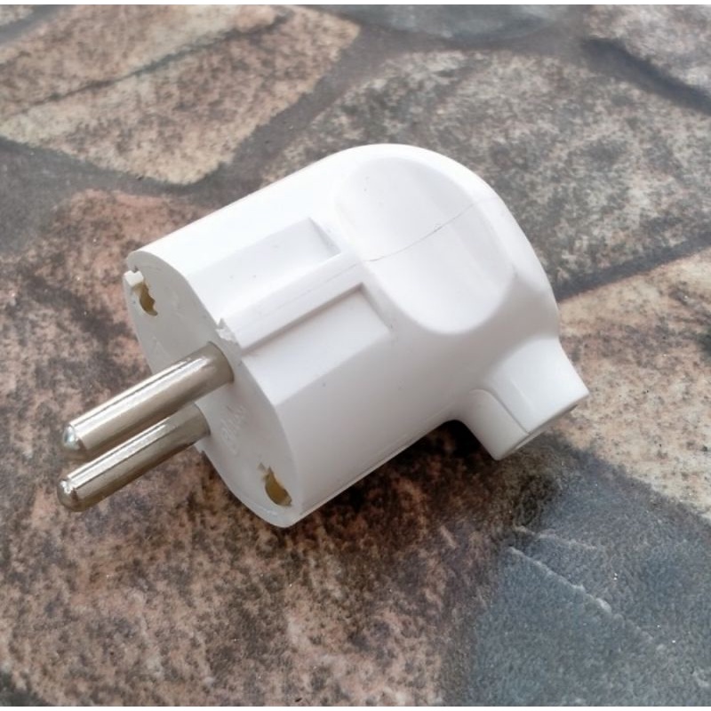 Jual Steker Broco Bulat Arde New Gee Kepala Colokan Listrik Broco Bulat ...