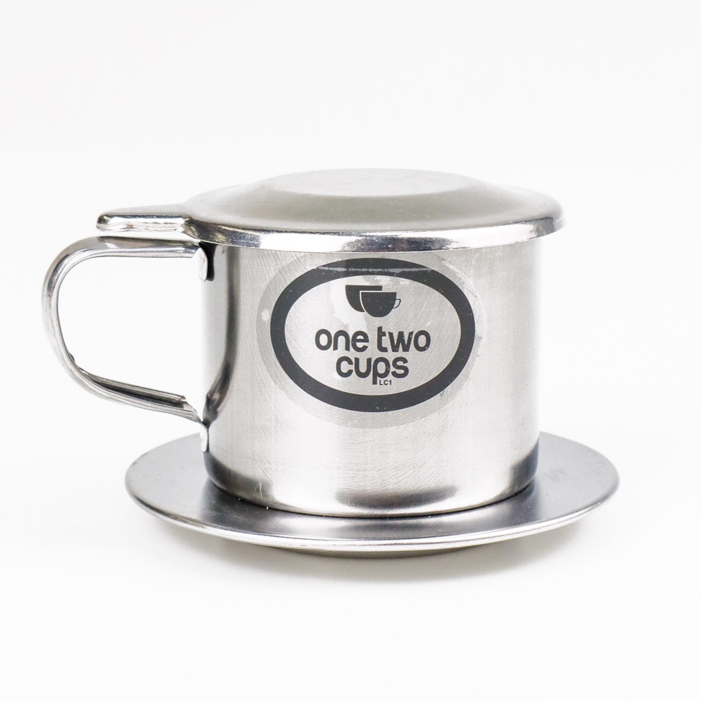 Jual One Two Cups Filter Saring Kopi Coffee Drip Pot Stainless Steel ...