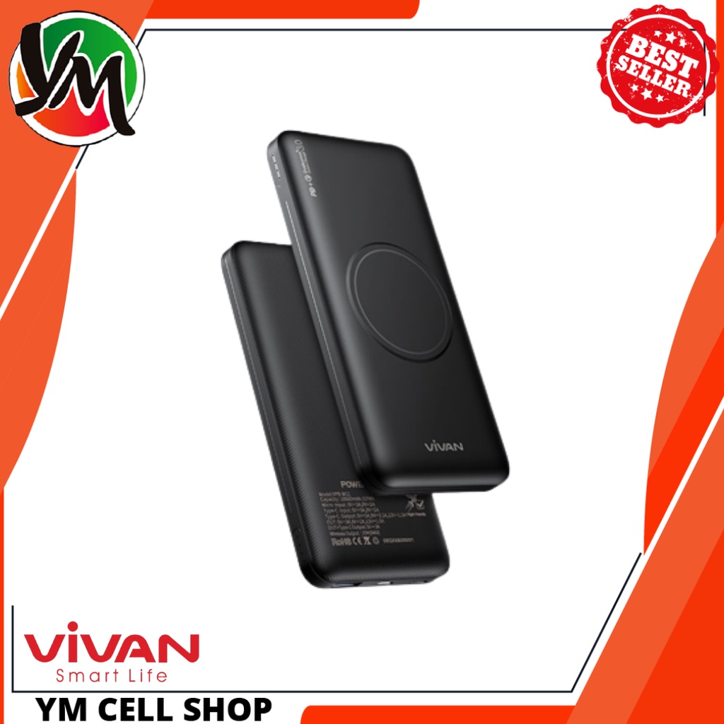 Jual POWERBANK VIVAN VPB-W11 10.000 mAH | Shopee Indonesia