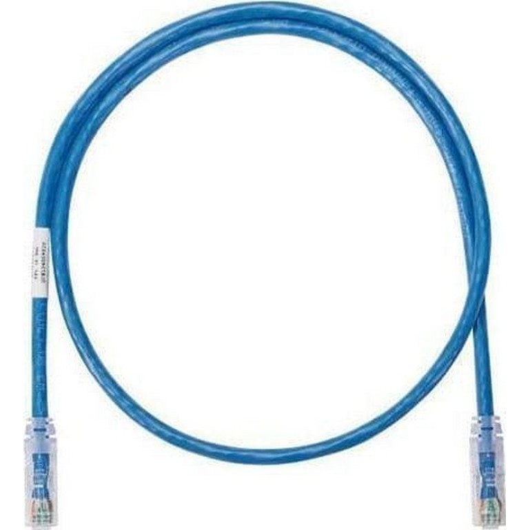 Jual Panduit NETKEY Patch Cord Cat6 2 meter BLUE / Kabel LAN Cat 6 BIRU ...