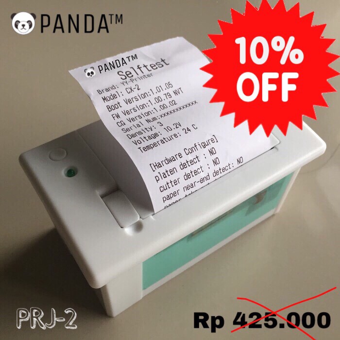 Jual Mini Panel Mount Micro Thermal Receipt Printer PANDA PRJ-2 (TTL ...