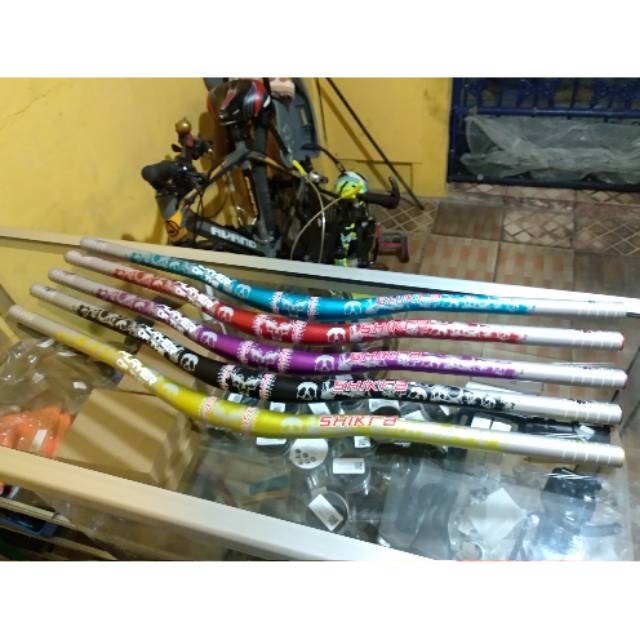 Jual SHIKRA Handlebar 31.8mm Bicycle MTB Downhill Cycling Racing stang ...