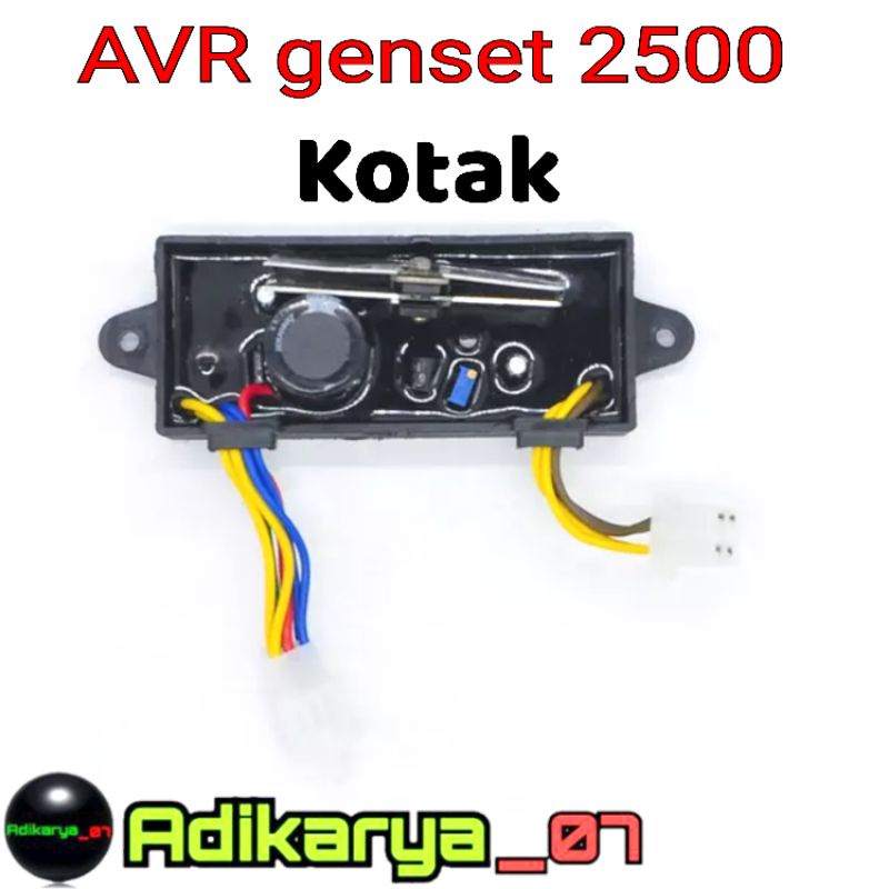 Jual avr genset AVR Genset Bensin 2500 Petak 6 Kabel Generator 1000 ...