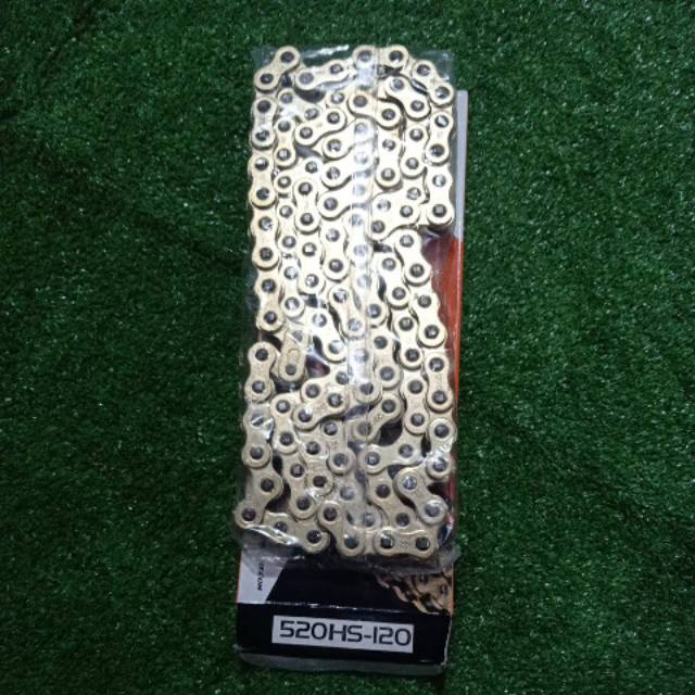 Jual RANTAI MERK TK Ukuran dan Tipe 520 - 130 L - Gold ORIGINAL ...