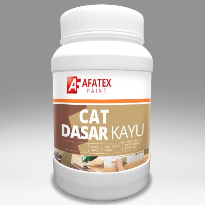 Jual Cat Dasar Kayu / Cat Primer Kayu (Wood Primer Paint) Afatex - 1 Kg ...