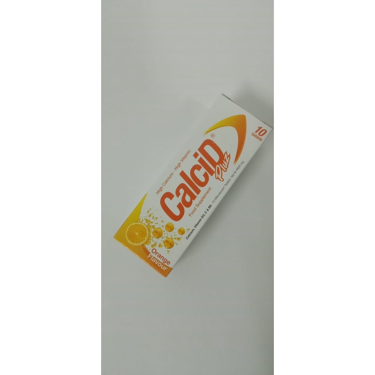 Jual Calcid plus effevescent isi 10 tablet Vitamin C 1000 D3 calcium ...
