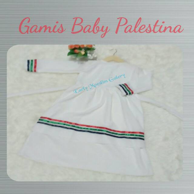 Jual Gamsi Baby Palestina Putih Size 3 | Shopee Indonesia