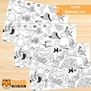 Jual Kertas Mewarnai Jumbo / Giant Coloring Sheet / Kertas Poster ...