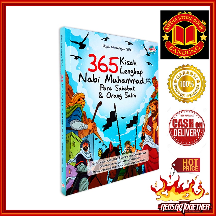 Jual BUKU ANAK ISLAMI - 365 KISAH LENGKAP NABI MUHAMMAD PARA SAHABAT & ORANG SALIH(100% ORIGINAL ...