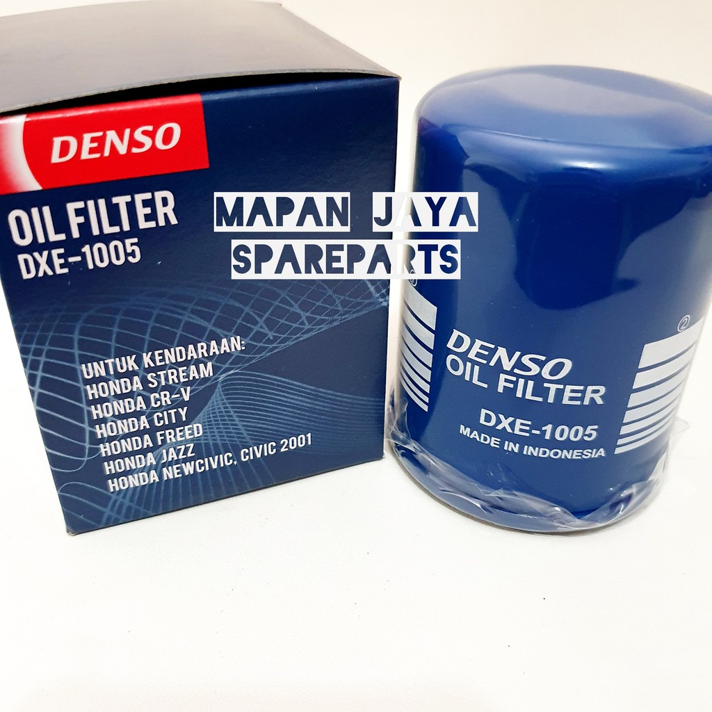 Jual OIL FILTER DENSO - FILTER OLI JAZZ / FREED / CRV / BRIO / MOBILIO ...