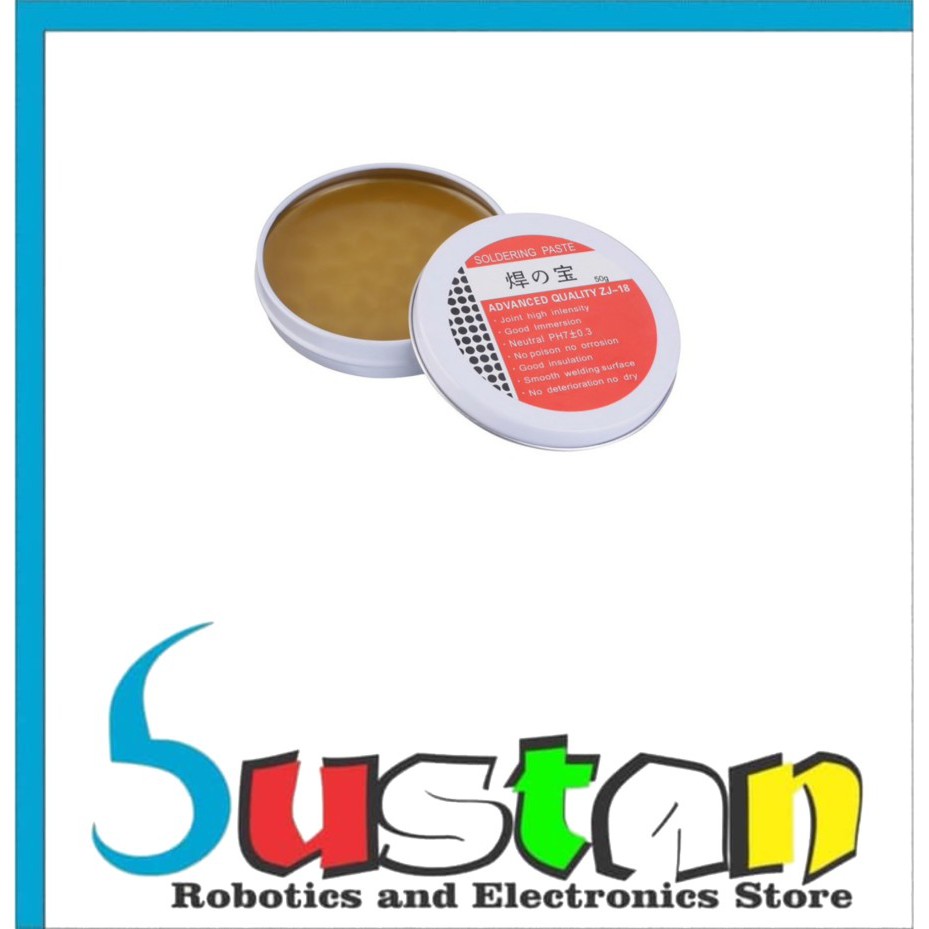 Jual PASTA SOLDER 50GRAM GEL PASTA TIMAH MILD RISUN FLUX WELDING PASTA ...