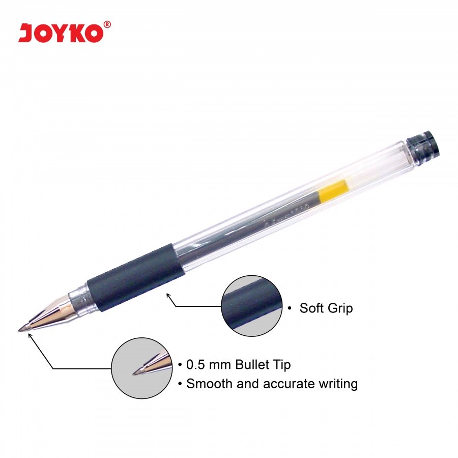 Jual Pen Bolpen Gel JK-100 Joyko ( 12 PCS ) | Shopee Indonesia
