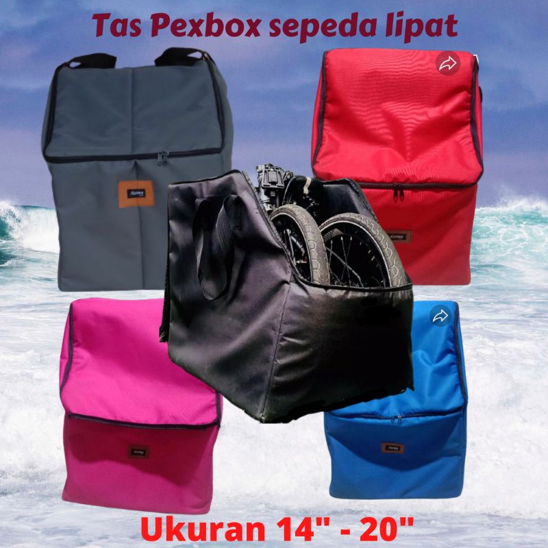 Jual Tas Box Sepeda Lipat - Tas cover Box Pexbox Sepeda Lipat - Tas Bok ...