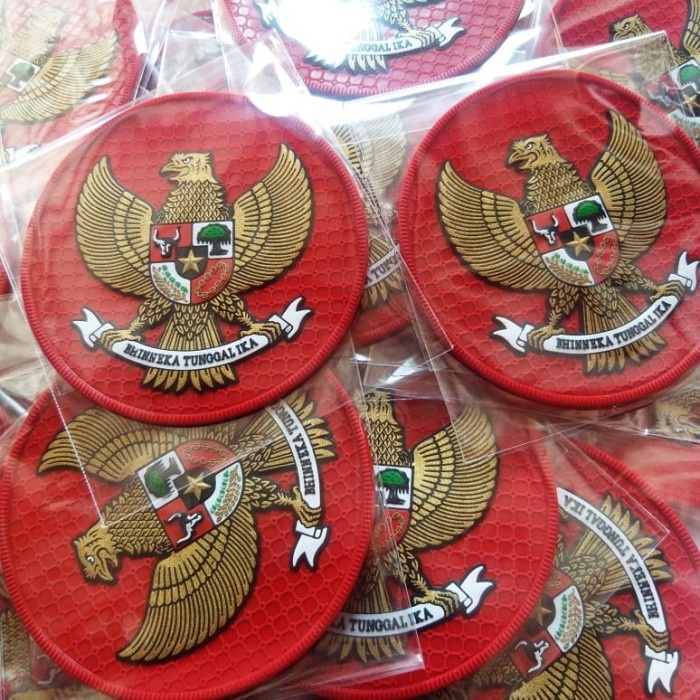 Jual 540vfe0e Patch Logo Timnas Indonesia Rubber Pvc Logo Bola Garuda ...