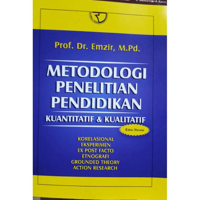 Jual Buku Metode Penelitian Pendidikan Kuantitatif Dan Kualitatif Edisi