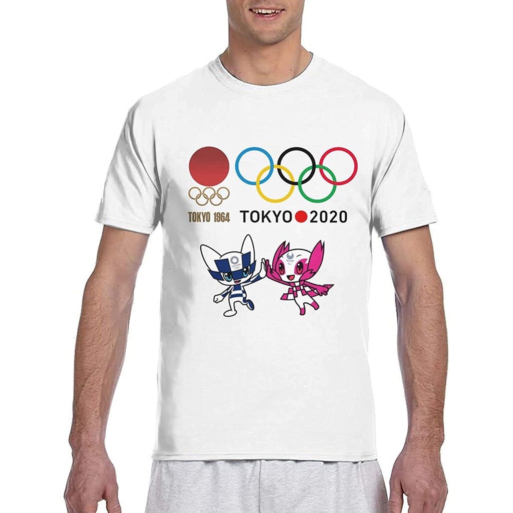 Jual Baju kaos Olympic tokyo 2020/2021 original dari Jepang logo 2 Ikon ...