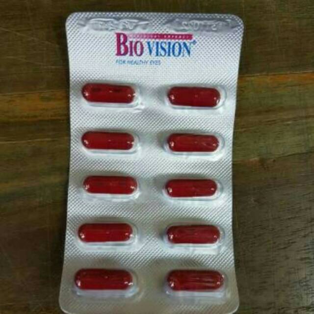 Jual BIOVISION VITAMIN MATA 1 STRIP ISI 10 KAPSUL | Shopee Indonesia