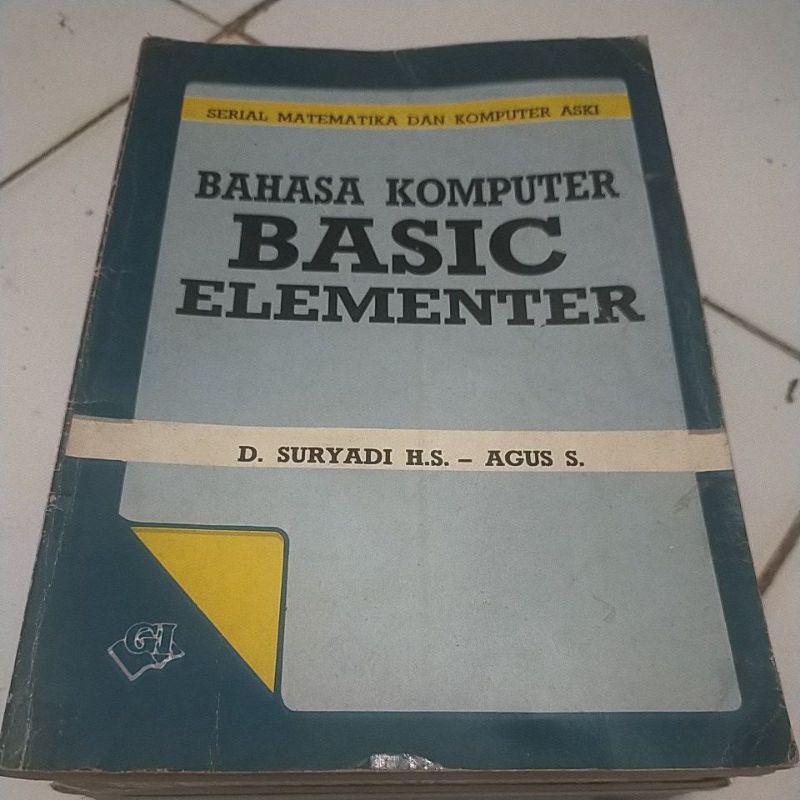 Jual SERIAL MATEMATIKA DAN KOMPUTER BAHASA KOMPUTER BASIC ELEMENTER ...