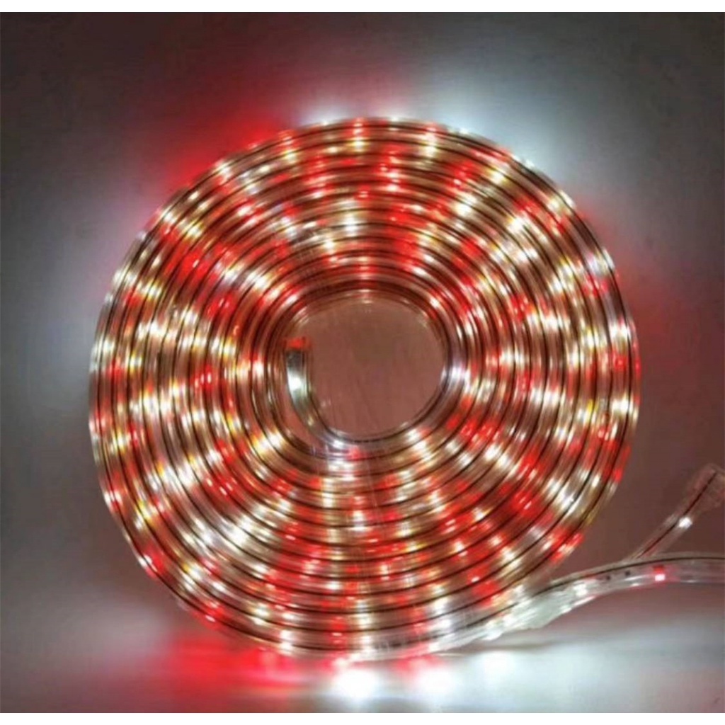 Jual Lampu Hias Strip LED 10 meter Rainbow Warna Warni Merah Putih LED ...