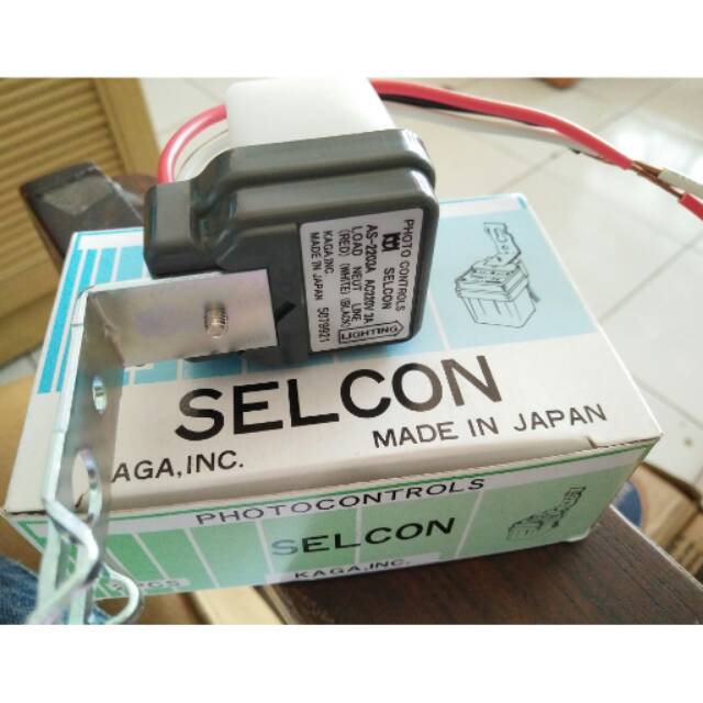Jual PROMO Saklar Sensor Otomatis Selcon Photo Sensor 3A | Shopee Indonesia