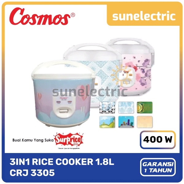 Jual Cosmos Magic Com CRJ 3305 / Rice Cooker CRJ-3305 Surprice Series 1 ...