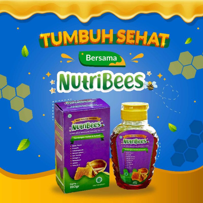 Jual Nutribees Madu Keluarga Bernutrisi | Shopee Indonesia