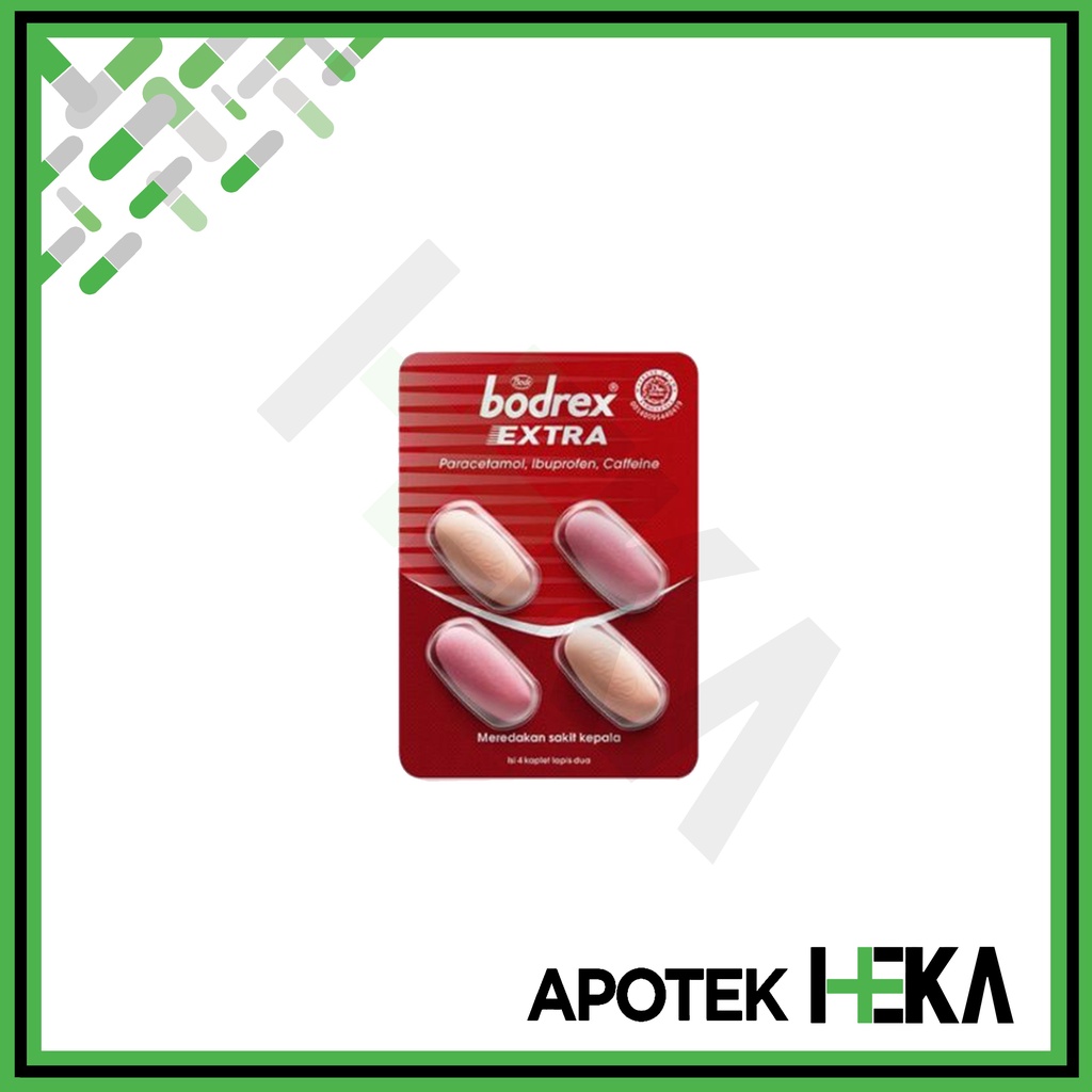 Jual Bodrex Extra Strip isi 4 Tablet - Meredakan Sakit Kepala (SEMARANG ...