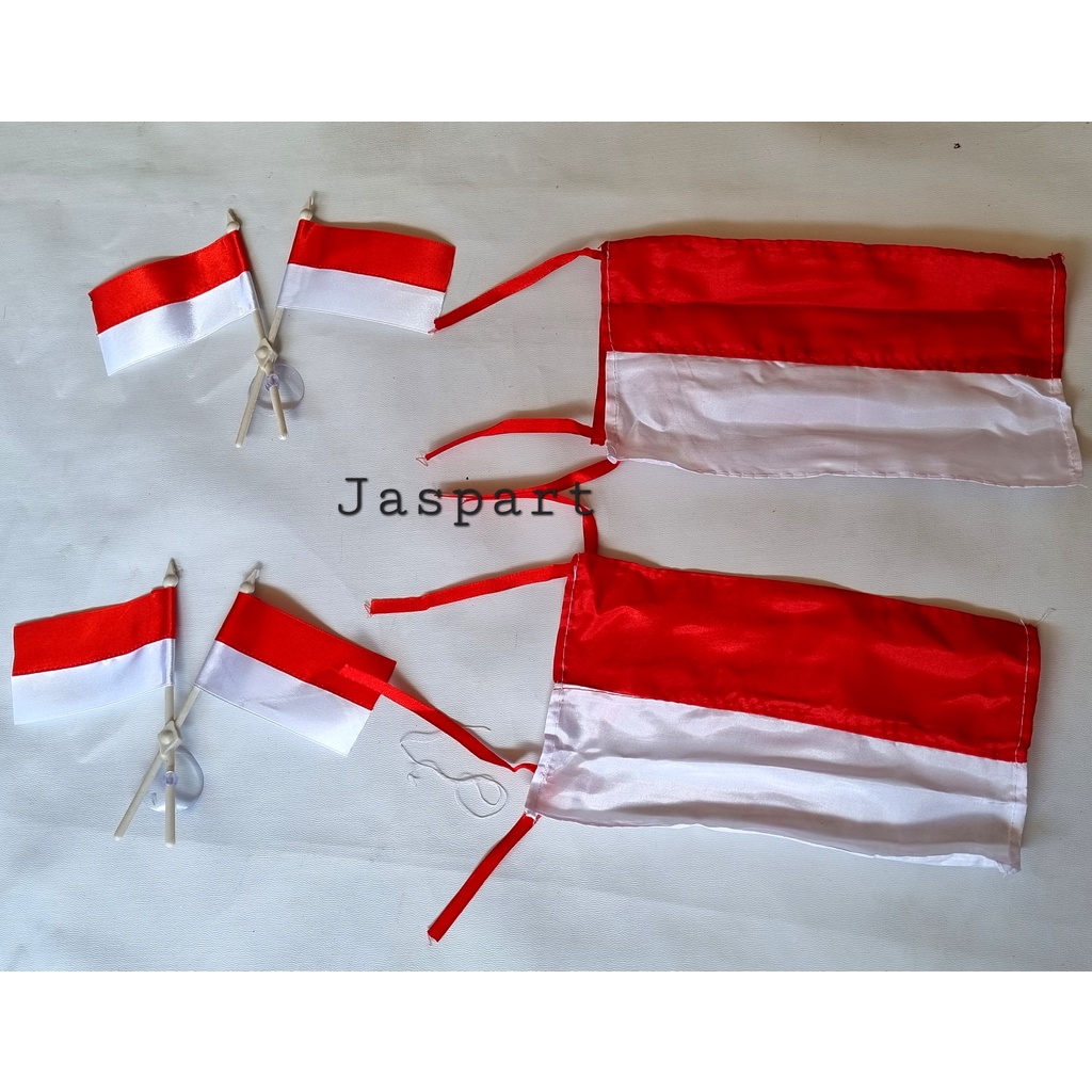 Jual BENDERA MERAH PUTIH HUT RI BENDERA MOTOR BENDERA MOBIL DEKORASI ...