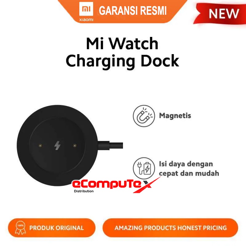 Jual XIAOMI MI WATCH CHARGING DOCK FAST CHARGING MAGNETIS ORIGINAL ...