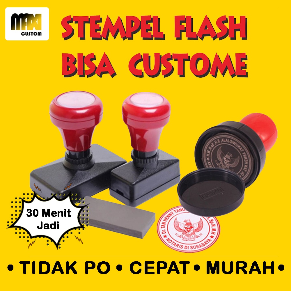 Jual Stempel, stempel custom, stempel nama, stampel custom, stempel ...
