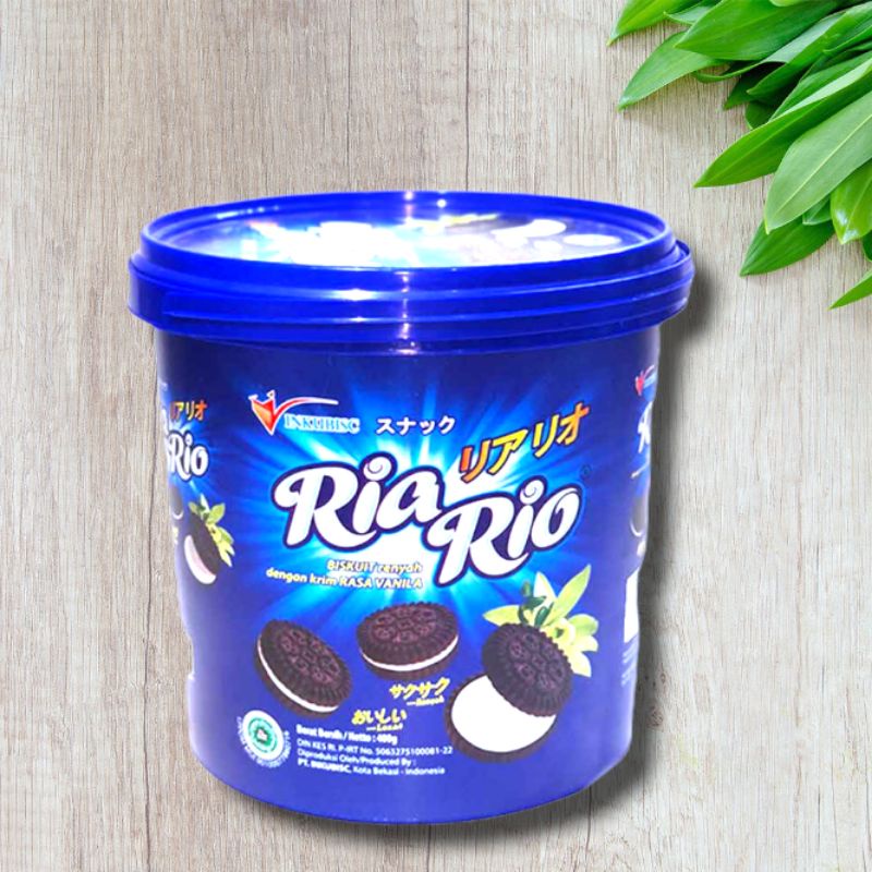 Jual Inkubisc Ria Rio Biskuit Krim Vanila 400g | Shopee Indonesia