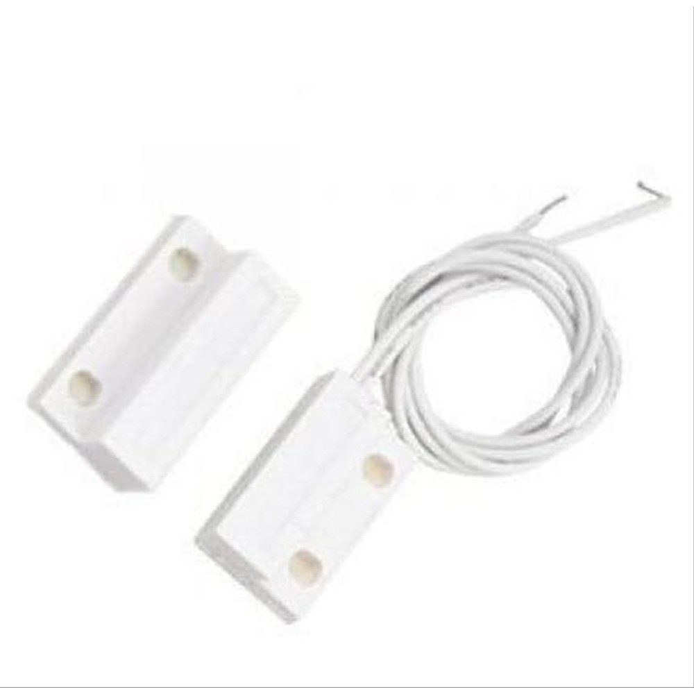 Jual Sensor Pintu Magnet MC38 MC-38 Magnetic Door Switch NO Normally ...