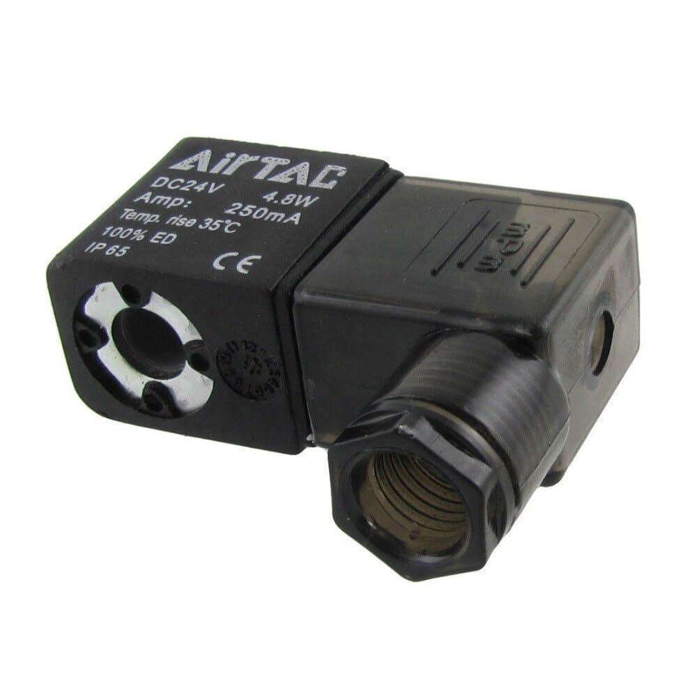 Jual Coil Solenoid Valve Airtac Voltage 24V DC 24VDC DC24V 4.8W 250mA ...