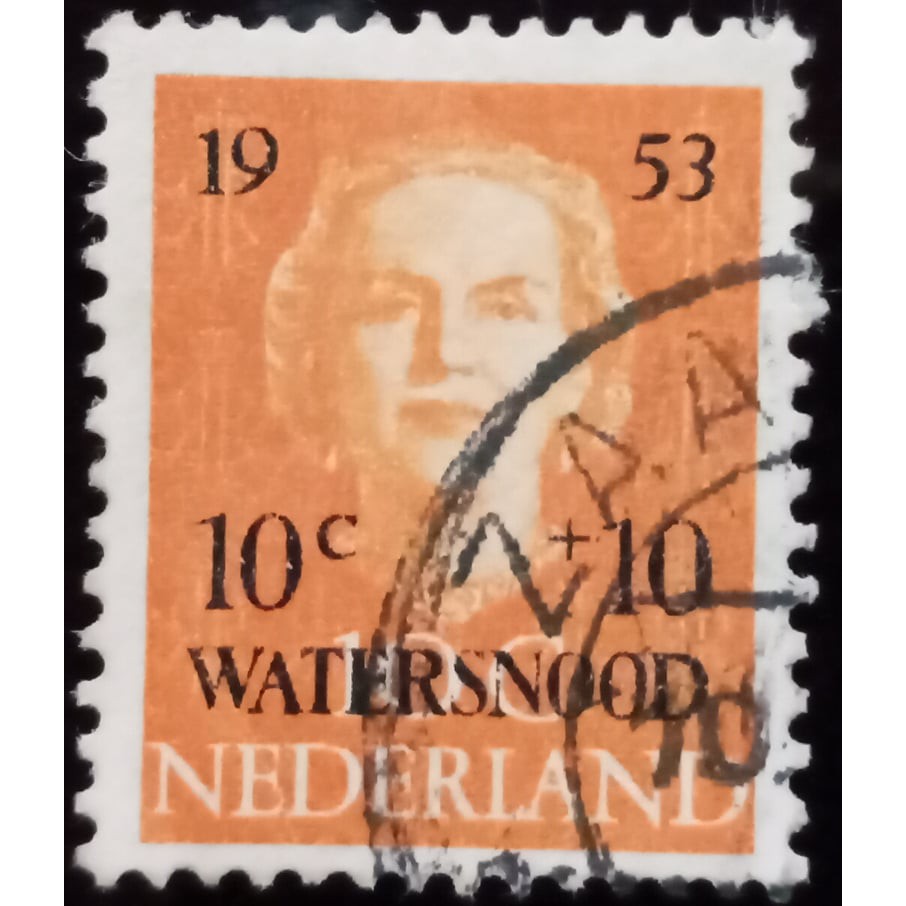 Jual Perangko Netherlands/ Nederland/ Belanda 10 C Imprint/ Cetak ...