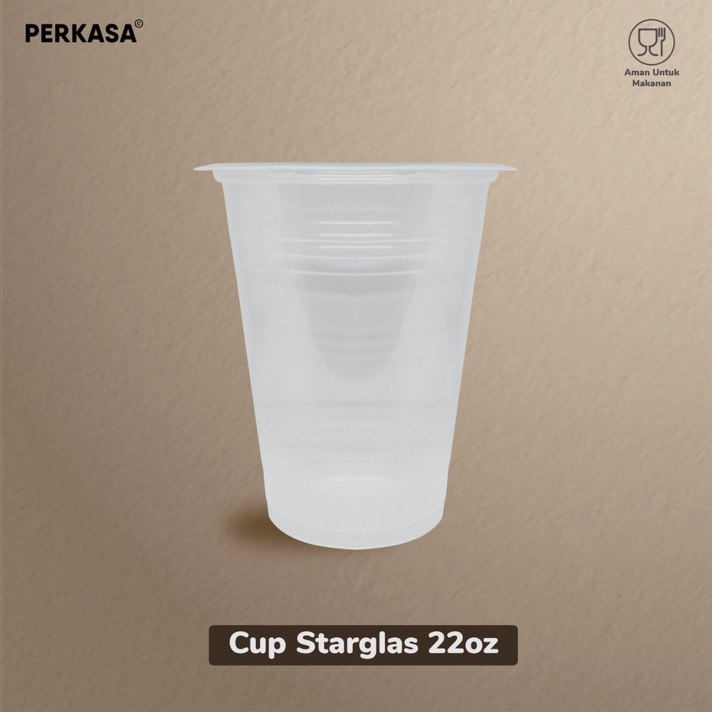 Jual Cup Gelas Plastik 22 oz / Cup Thai Tea Boba / Cup Plastik PP 22 oz ...