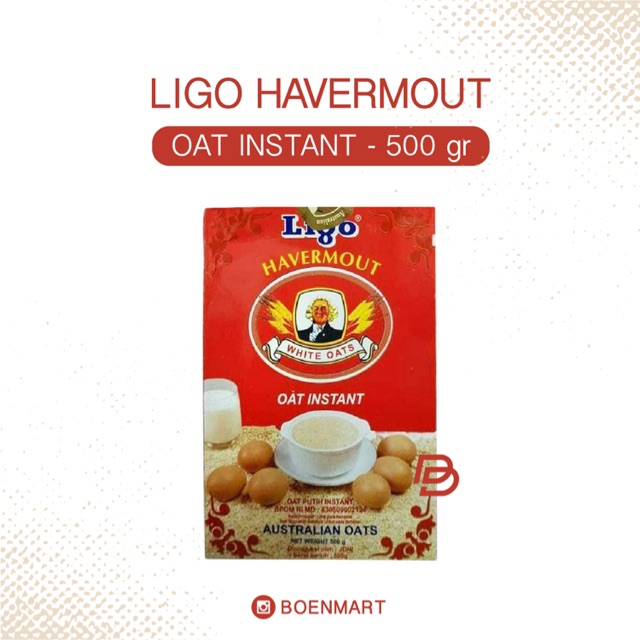 Jual Ligo Havermout instant 500 g | Shopee Indonesia