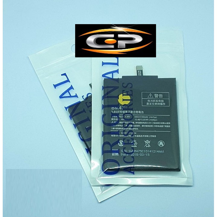Jual Original 100% Xiaomi Redmi 3 / Redmi 4X BM47 Baterai / Batre ...