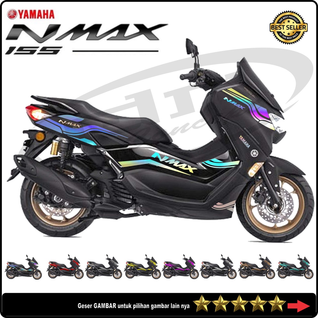 Jual Cutting Sticker All New Nmax 2020 Variasi 1 Hologram Lis Body ...