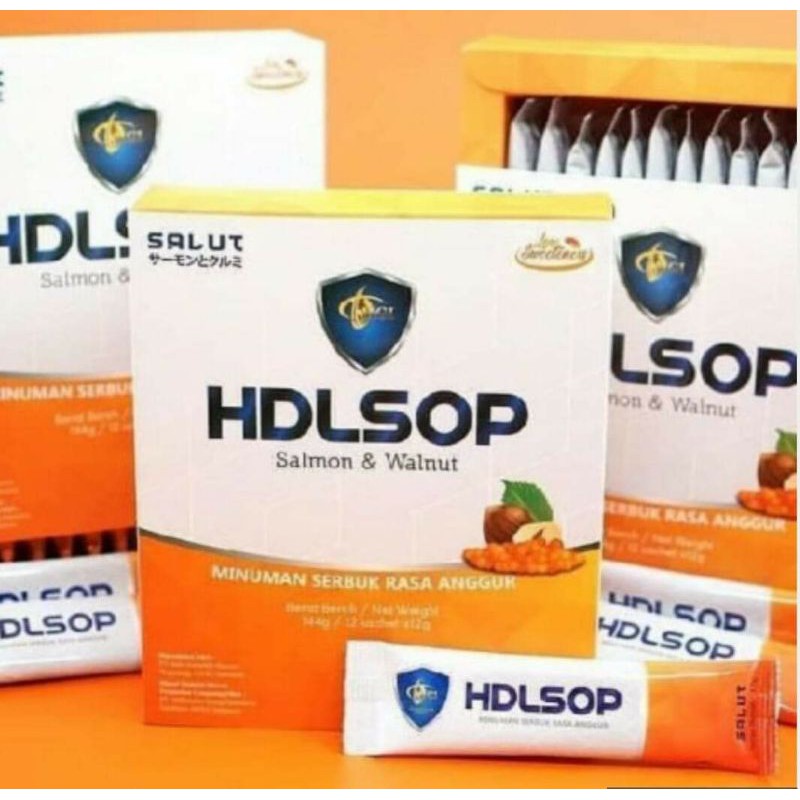 Jual New Salut /HDL SOP / Walnut peptide /suplemen otak | Shopee Indonesia