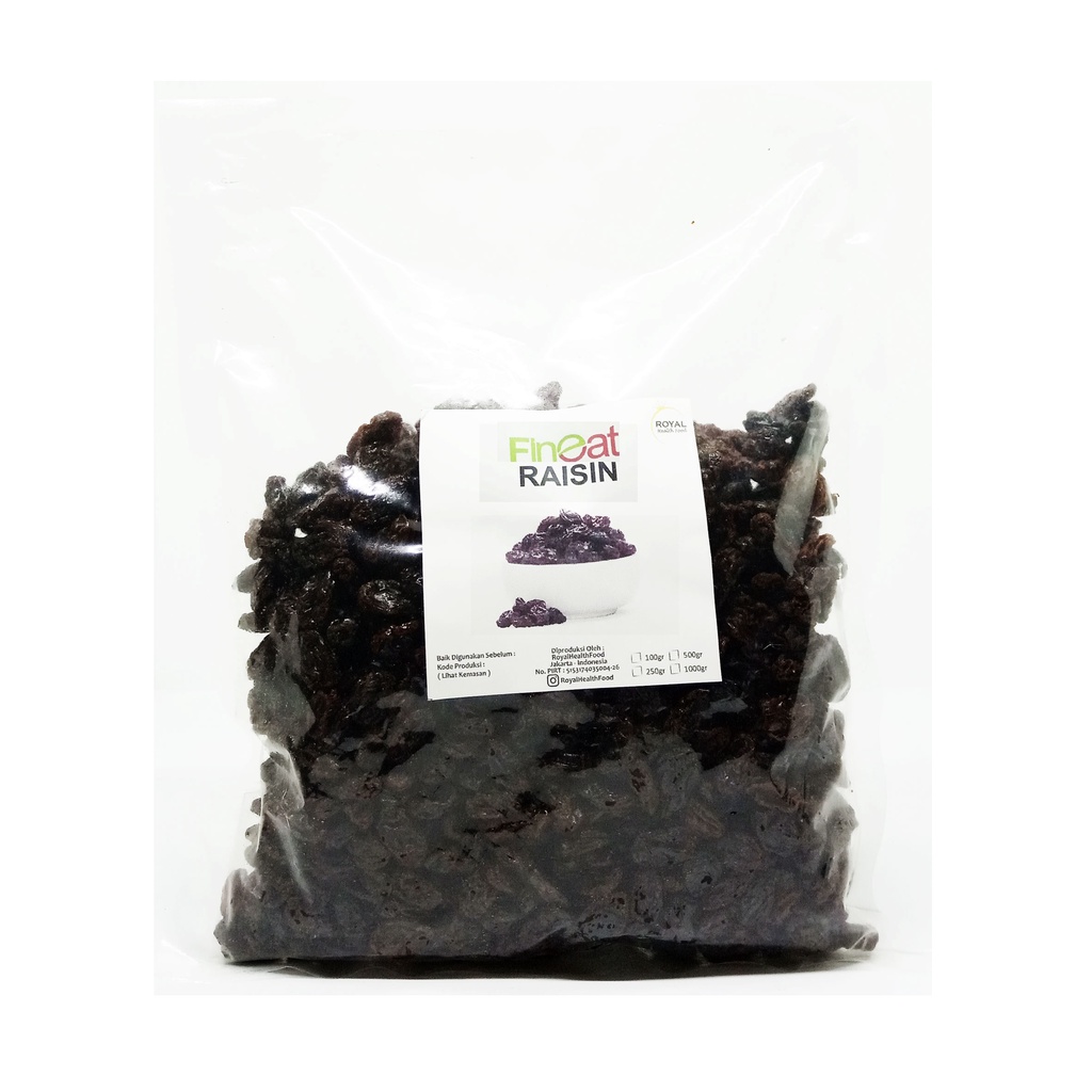 Jual Royal Dried Raisin (Kismis Hitam) 1000gr | Shopee Indonesia